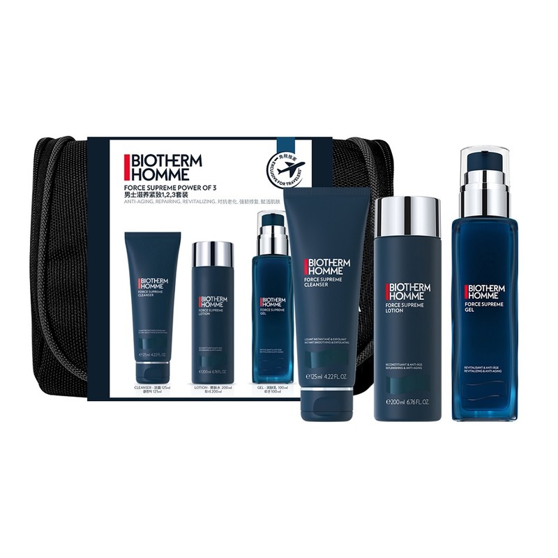 Biotherm 碧歐泉男士滋養緊致護膚套裝 125ml200ml100ml 2022 面部套装 Biotherm Biotherm Beauty Cdf Beauty 線上商城