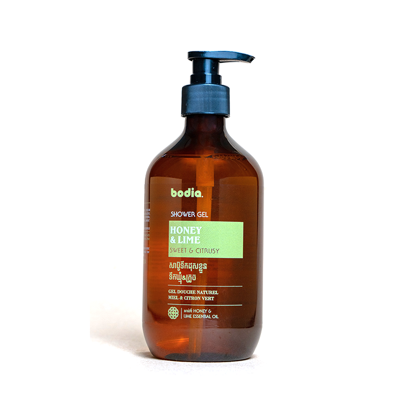 Shower Gel - Honey & Lime 500ml-沐浴露/沐浴油/沐浴皂-Bodia nature-BODIA NATURE ...