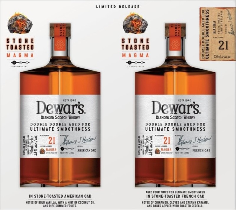 帝王 四次陳釀 21年灼石桶調和蘇格蘭威士忌 (雙瓶裝)丨Dewar's Double Double 21YO Stone Toasted Blended Scotch Whisky ...