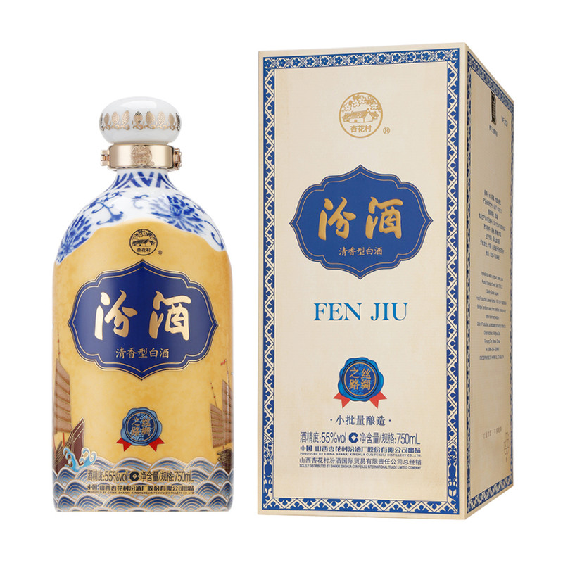 汾酒 絲路揚帆汾酒 55度 750毫升-白酒-汾酒-Fen Jiu-DUTY ZERO by cdf